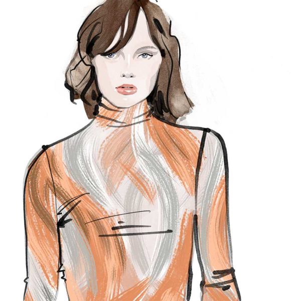 Ink fashion illustrations for inktober-week 2 - Matt Richards Illustration