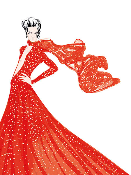Elegant and Expressive Fashion Illustrations - Matt Richards Illustration