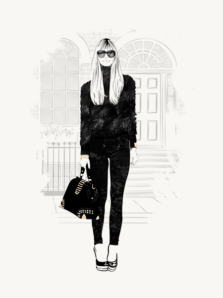 Elegant and Expressive Fashion Illustrations - Matt Richards Illustration