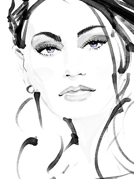 Elegant and Expressive Fashion Illustrations - Matt Richards Illustration